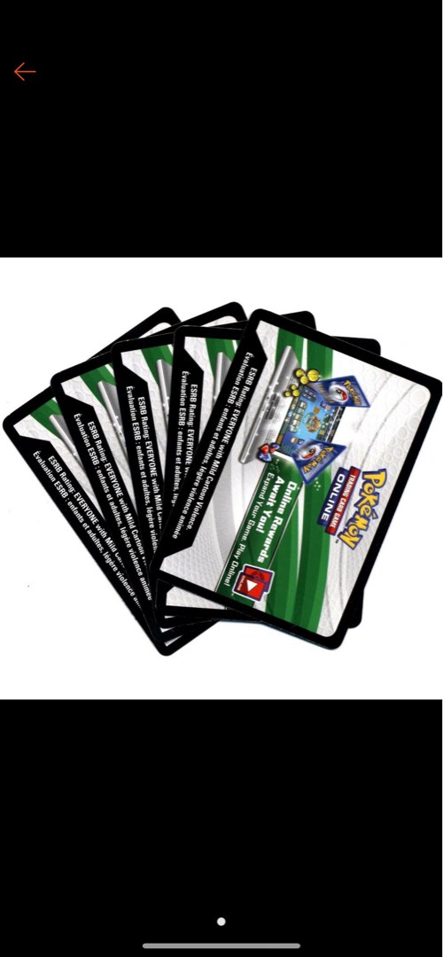 Pokémon TCG Code Cards, Hobbies & Toys, Toys & Games on Carousell