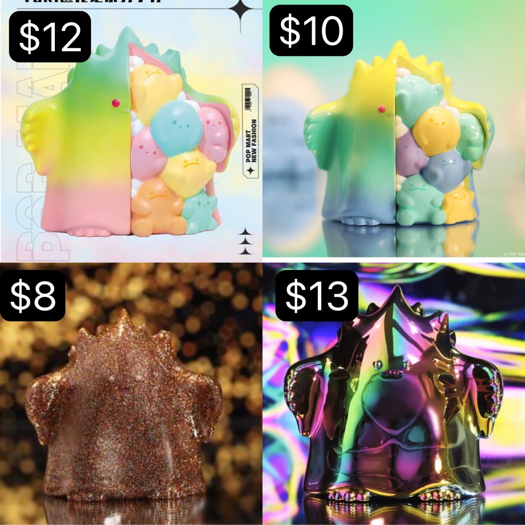 Popmart Yuki 04 evolution - island, oasis, golden sand, Hobbies & Toys ...