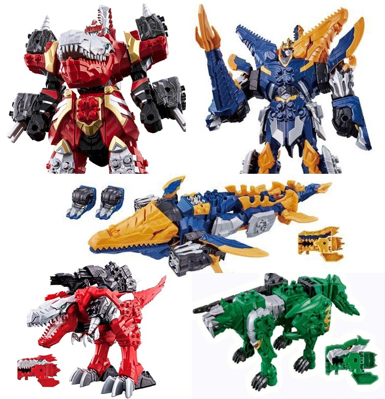 [Last Chance] Power Rangers Dino Fury Megazord Collection (T-Rex ...