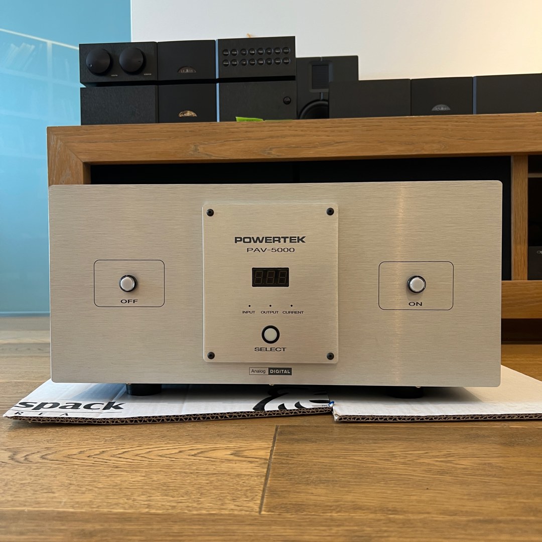 POWERTEK PAV-5000 Auto Voltage Regulator, Audio, Other Audio Equipment ...