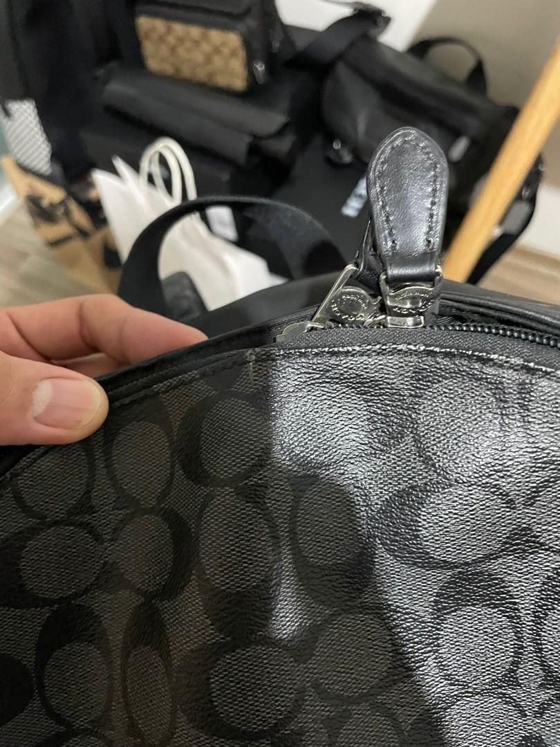 Preloved Authentic Coach Backpack (men), Men's Fashion, Bags, Backpacks ...