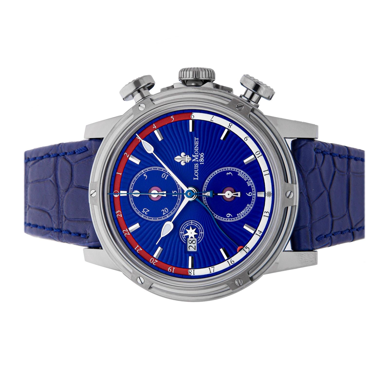 Pre-Owned Louis Moinet Geograph Chronograph Limited Edition, Luxury ...