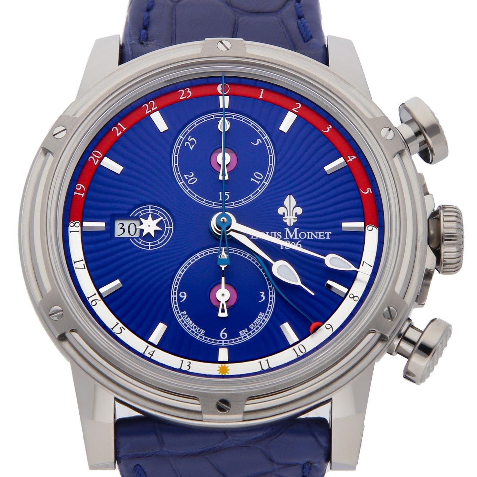 Pre-Owned Louis Moinet Geograph Chronograph Limited Edition, Luxury ...