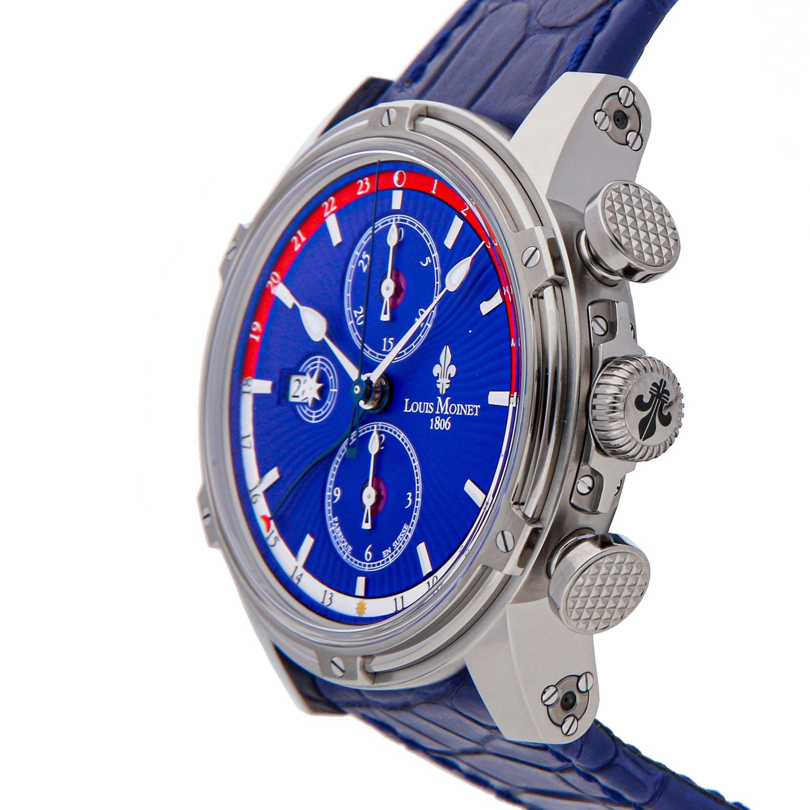 Pre-Owned Louis Moinet Geograph Chronograph Limited Edition, Luxury ...