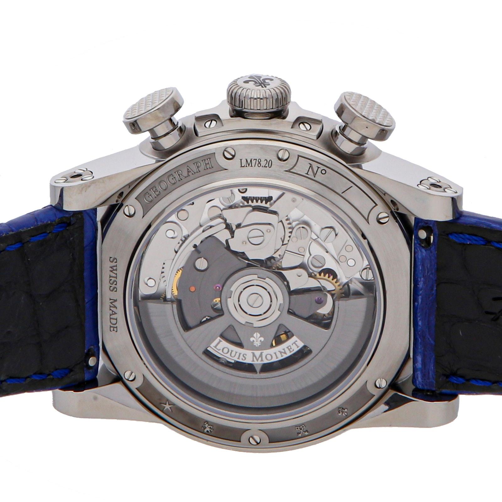 Pre-Owned Louis Moinet Geograph Chronograph Limited Edition, Luxury ...