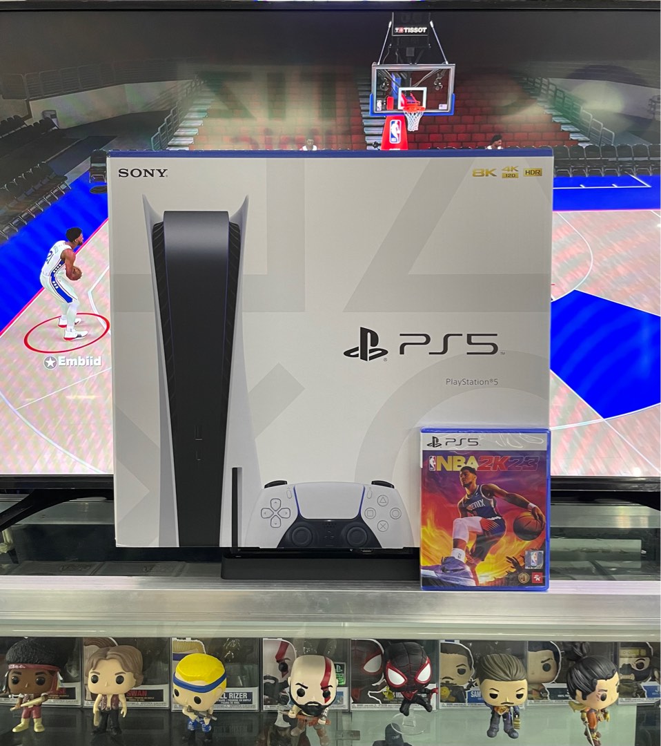 PS5 Disc Version w/ Nba2k23, Video Gaming, Video Game Consoles ...