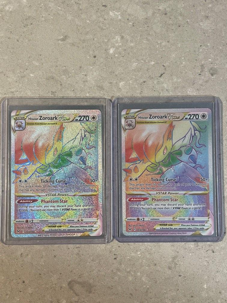 Rainbow Vstar Zoroark, Hobbies & Toys, Toys & Games on Carousell