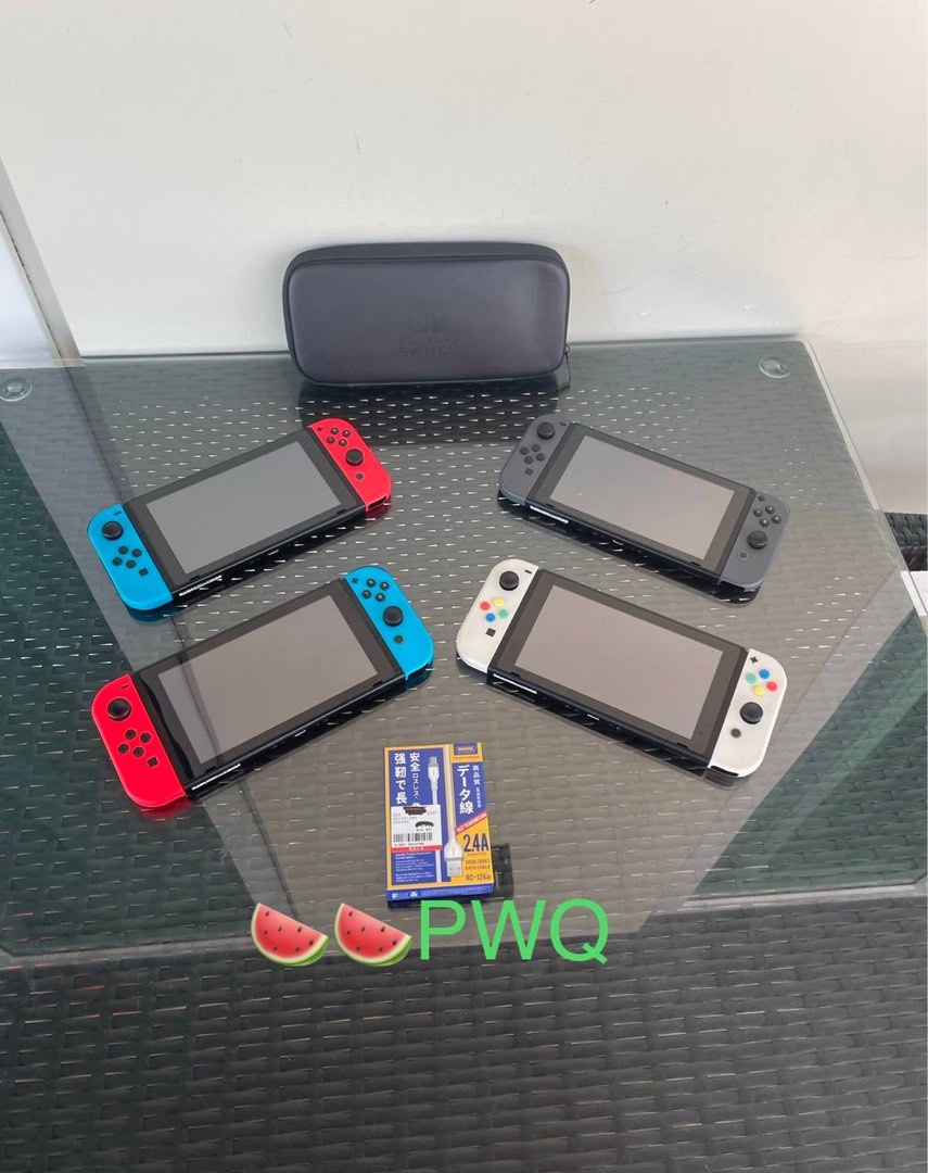 RARE Low Serial Nintendo Switch Console, Video Gaming, Video Game ...