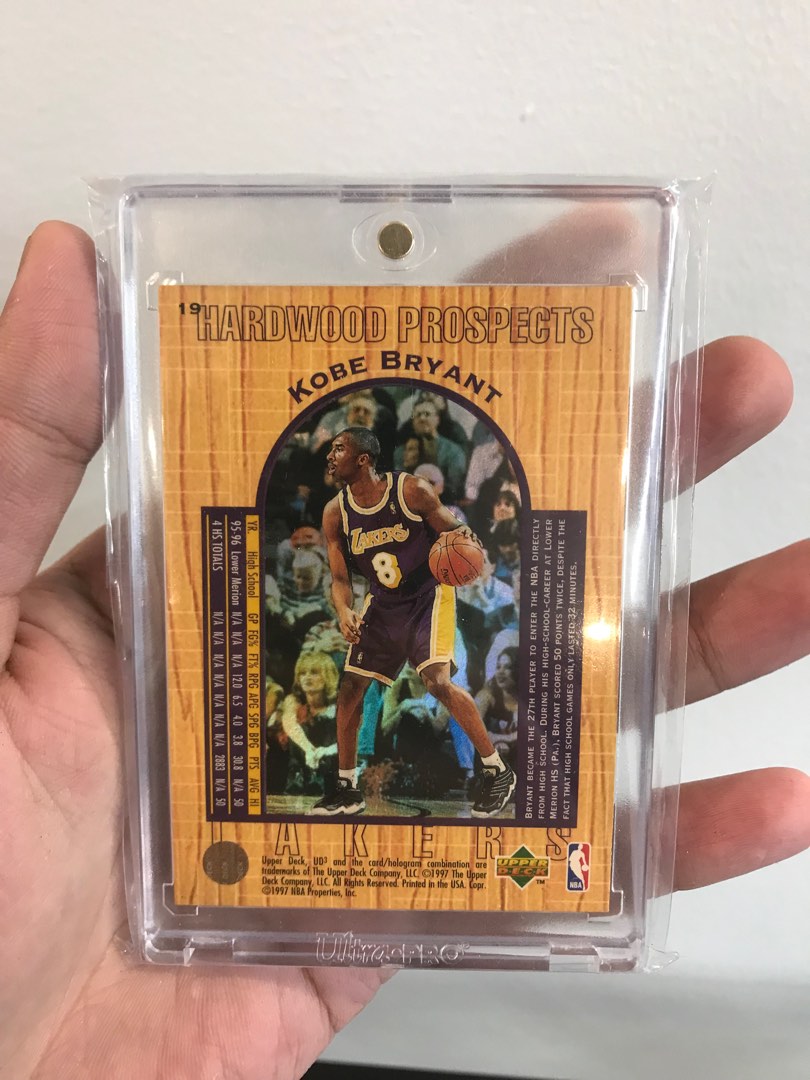 RARE ROOKIE CARD KOBE BRYANT., Hobbies & Toys, Memorabilia ...