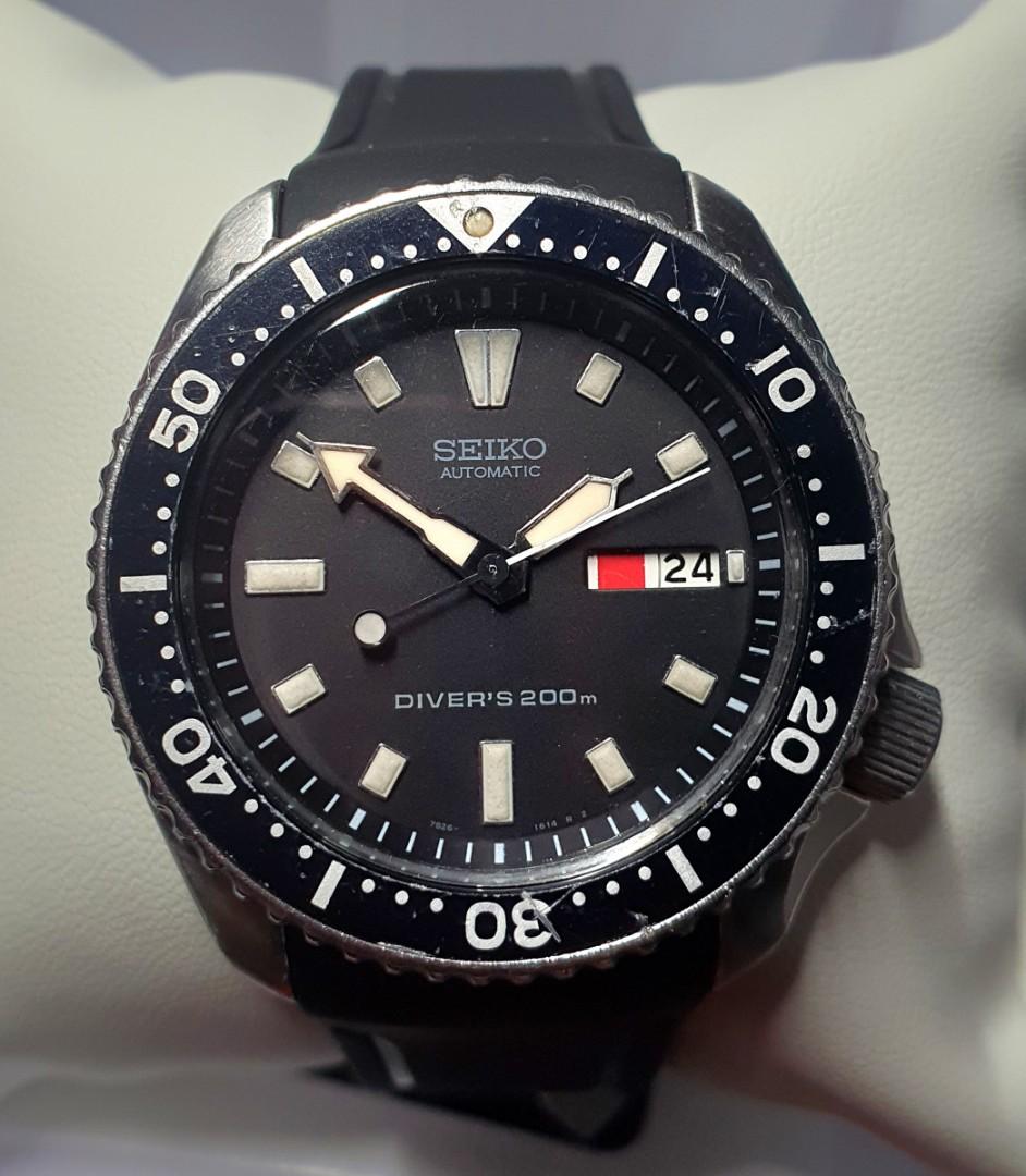 Rare Seiko SKX399 Men's Vintage Dive Watch, Men's Fashion, Watches ...