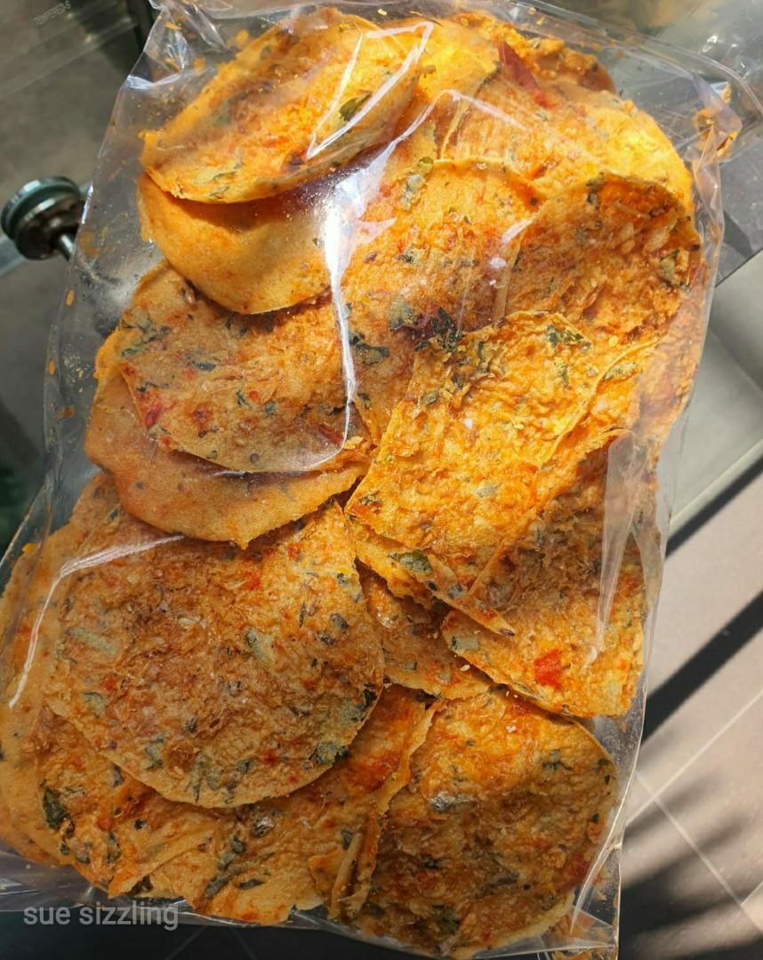 Rempeyek Udang Geragau, Food & Drinks, Homemade Bakes on Carousell