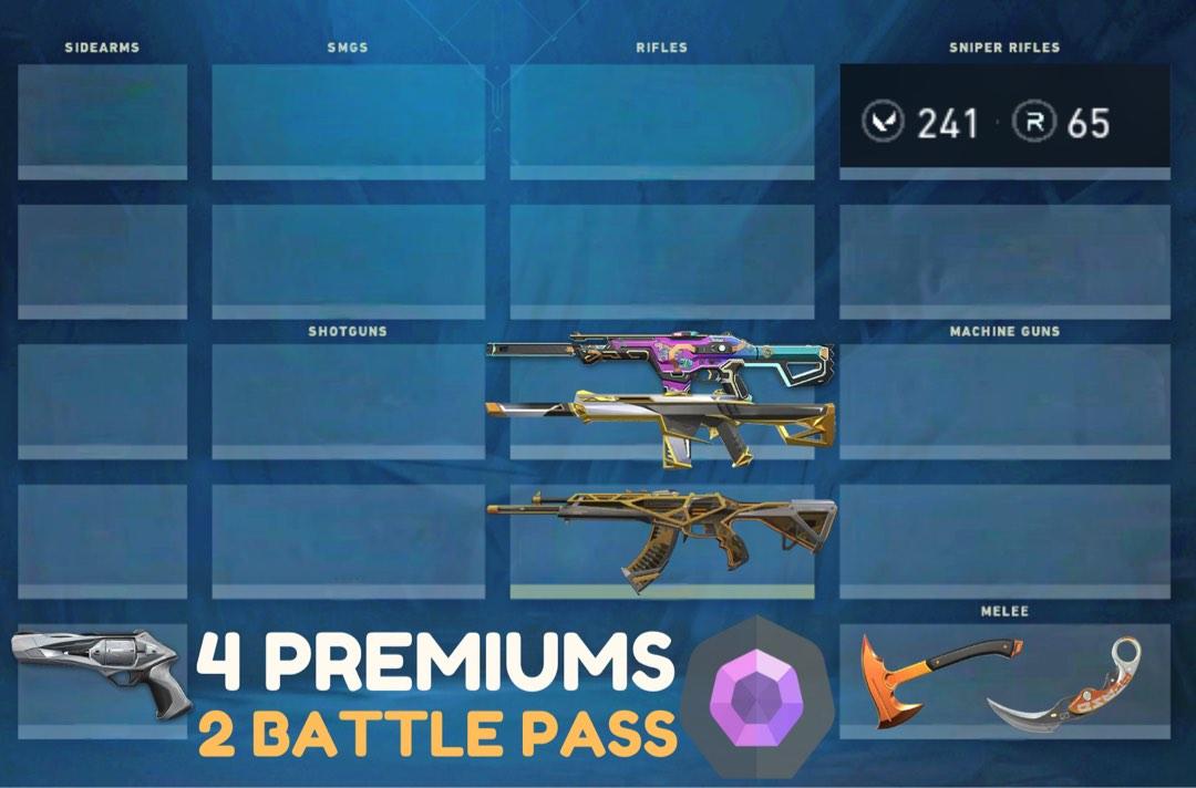 RGX VANDAL 4 PREMIUM SKINS VALORANT ACCOUNT//CHEAP NEGOTIABLE, Video ...