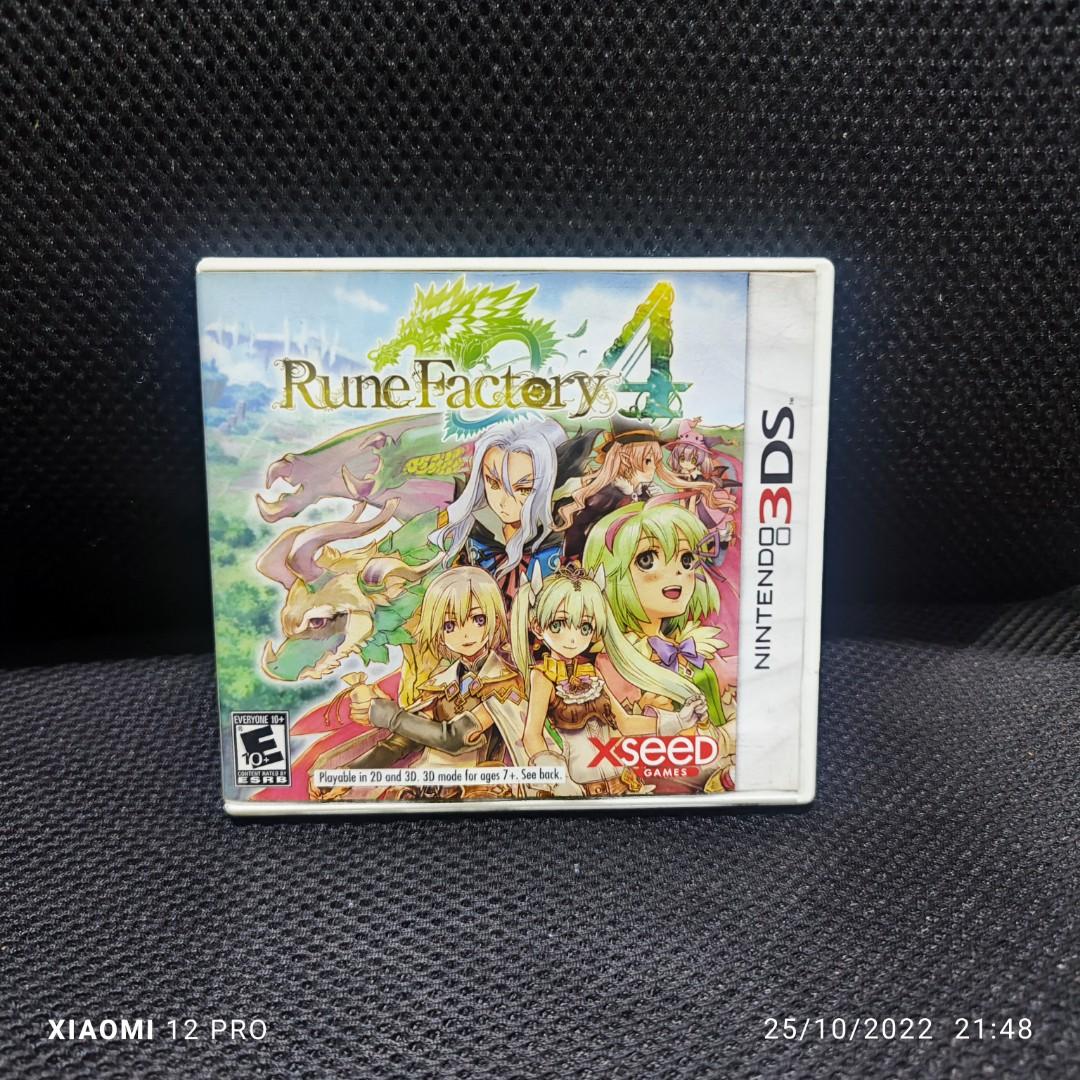 Rune factory 4 3ds game, Video Gaming, Video Games, Nintendo on Carousell