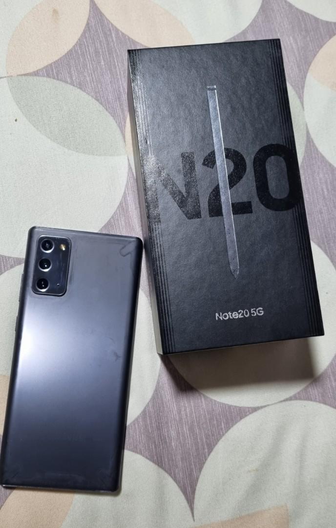 Samsung Note 20 5G Mystic Gray 256GB, Mobile Phones & Gadgets, Mobile ...