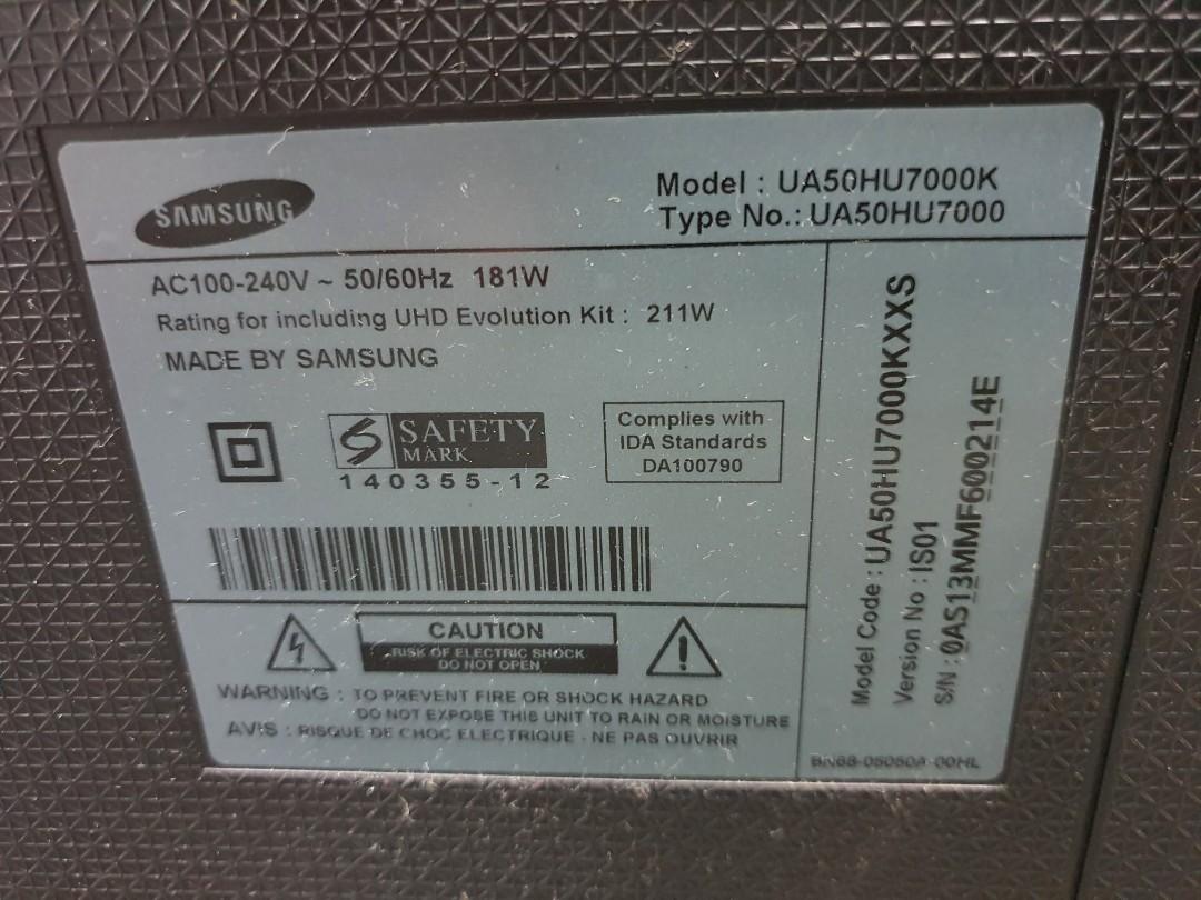 Samsung TV 55 inch, TV & Home Appliances, TV & Entertainment, TV on ...