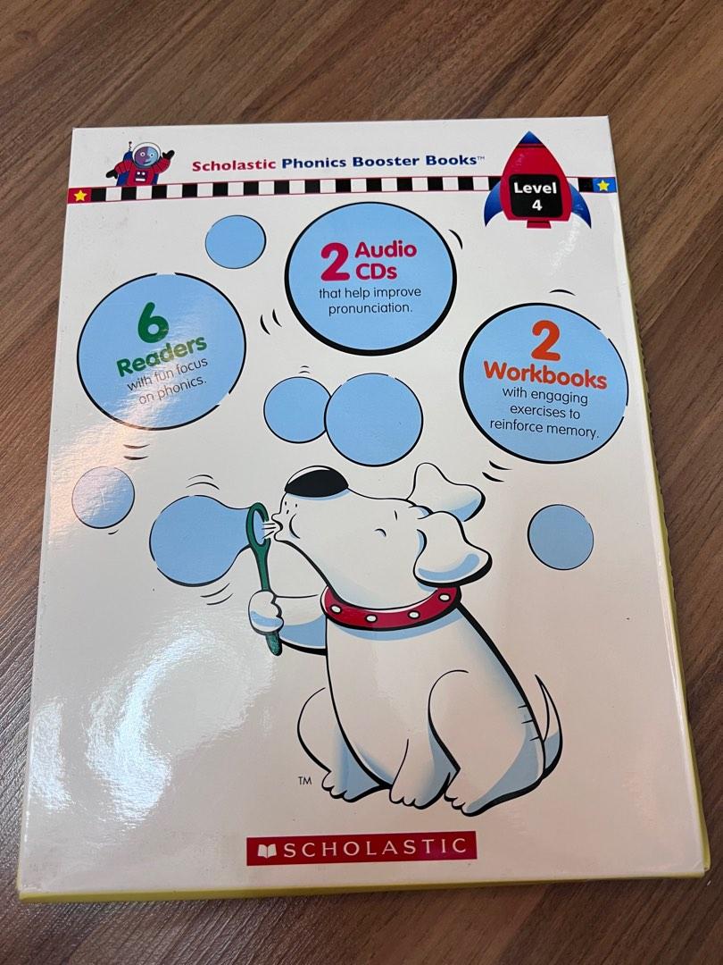 Scholastic phonics booster books with cd, Hobbies & Toys, Books ...