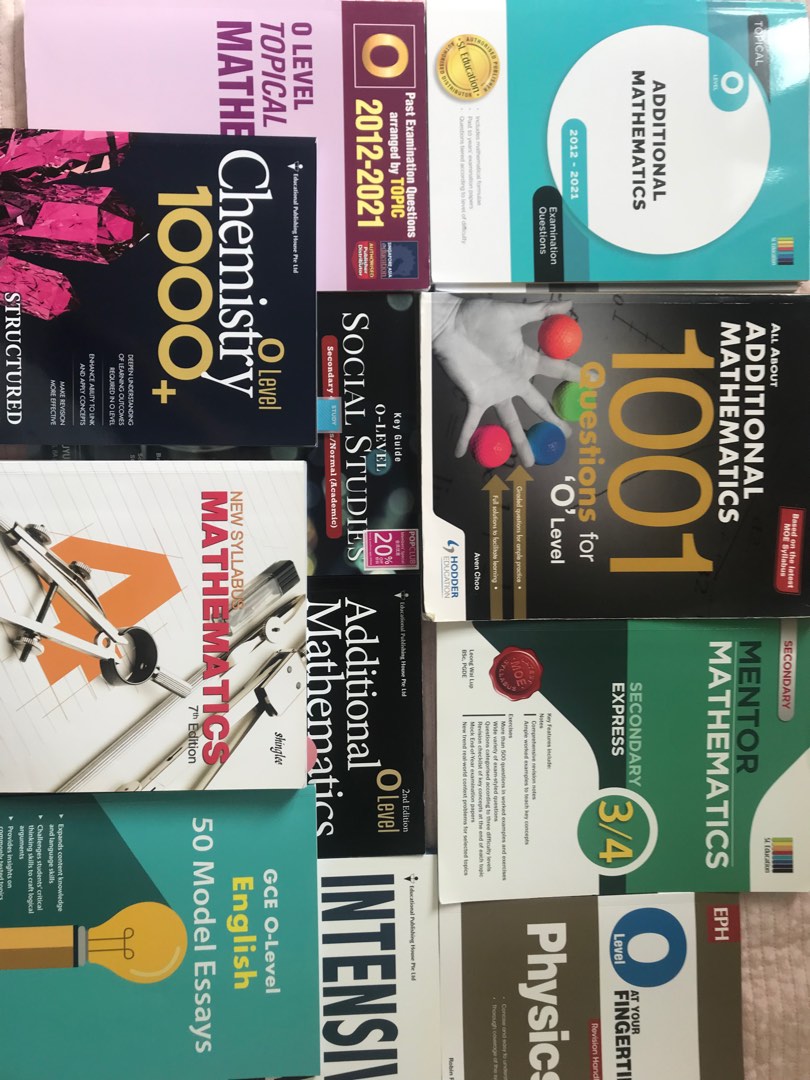 sec 3 and 4 assessment books, Hobbies & Toys, Books & Magazines ...