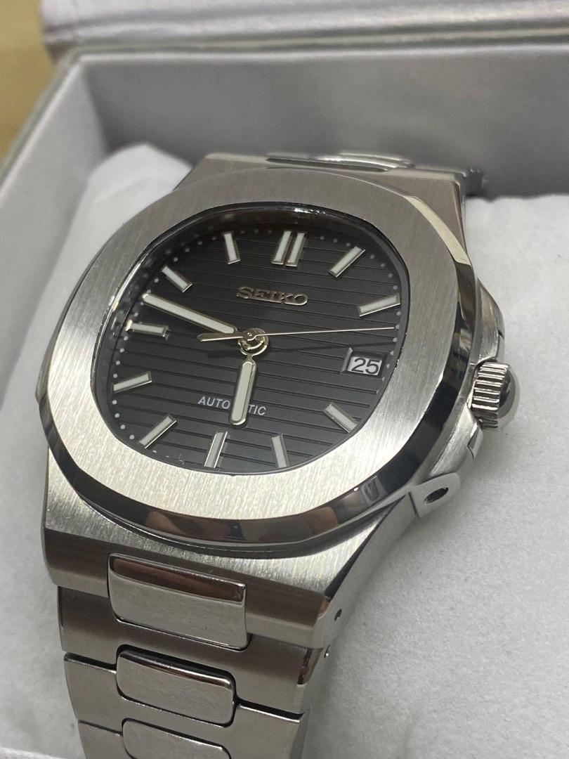 Seiko Patek Nautilus Mod, Men's Fashion, Watches & Accessories, Watches ...