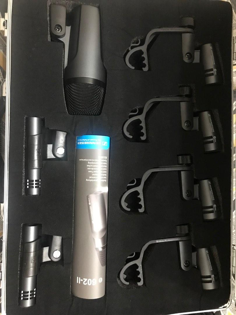 Sennheiser drum microphone 7 kit, Audio, Microphones on Carousell