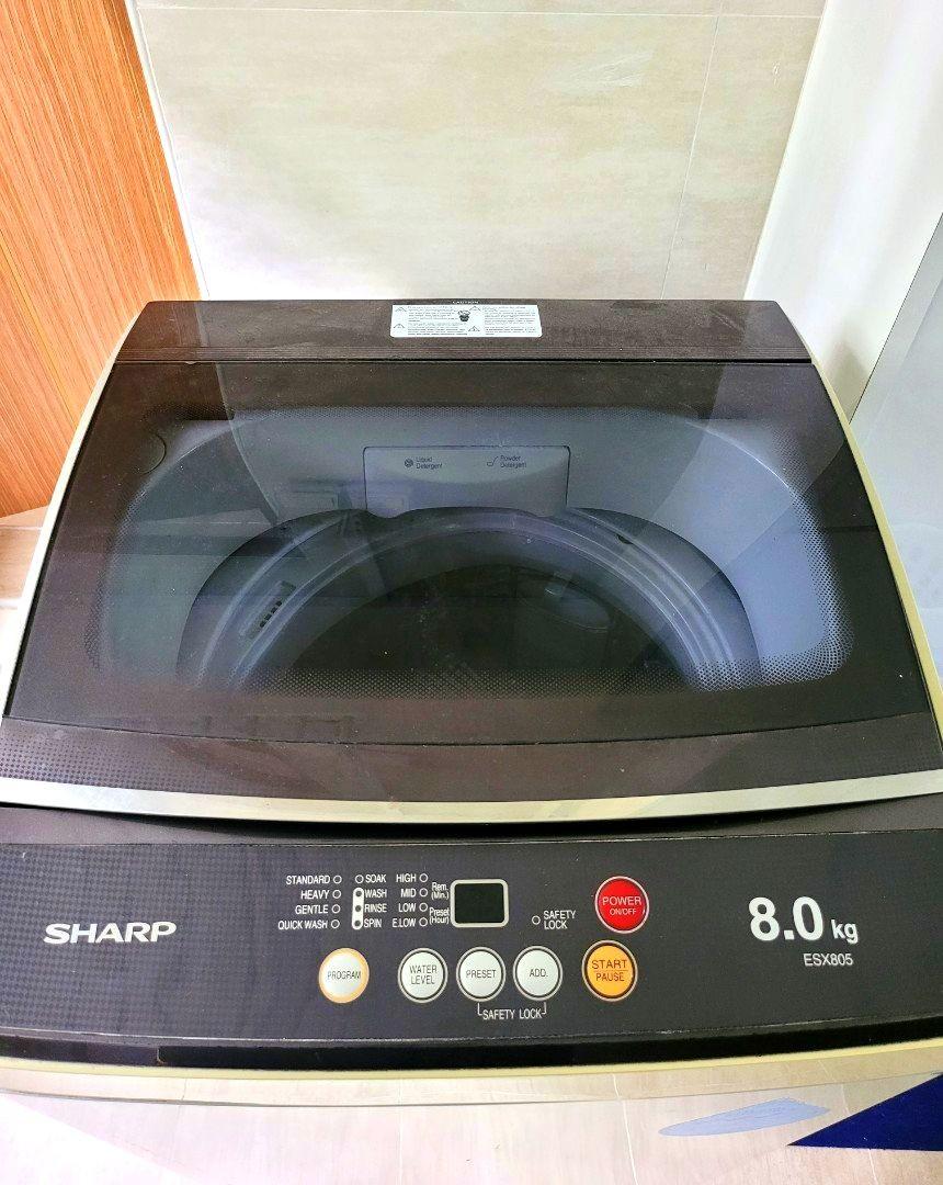 Sharp brand Washing Machine, TV & Home Appliances, Washing Machines and ...