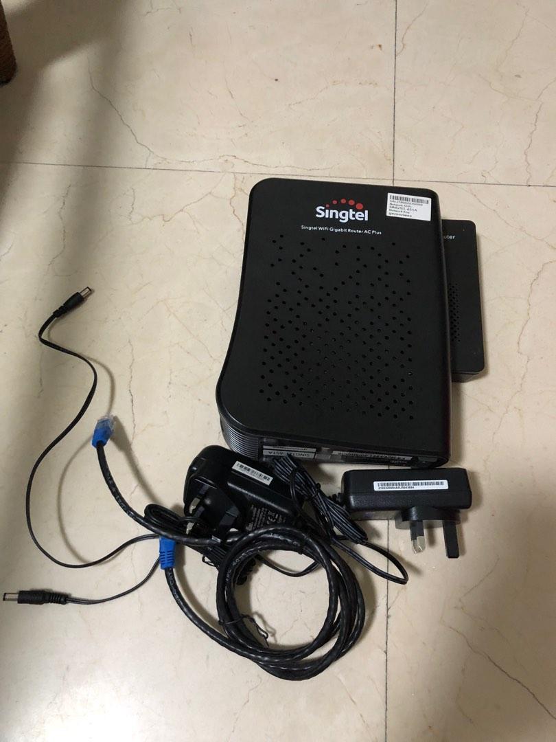 SingTel wifi router, Computers & Tech, Parts & Accessories, Networking ...