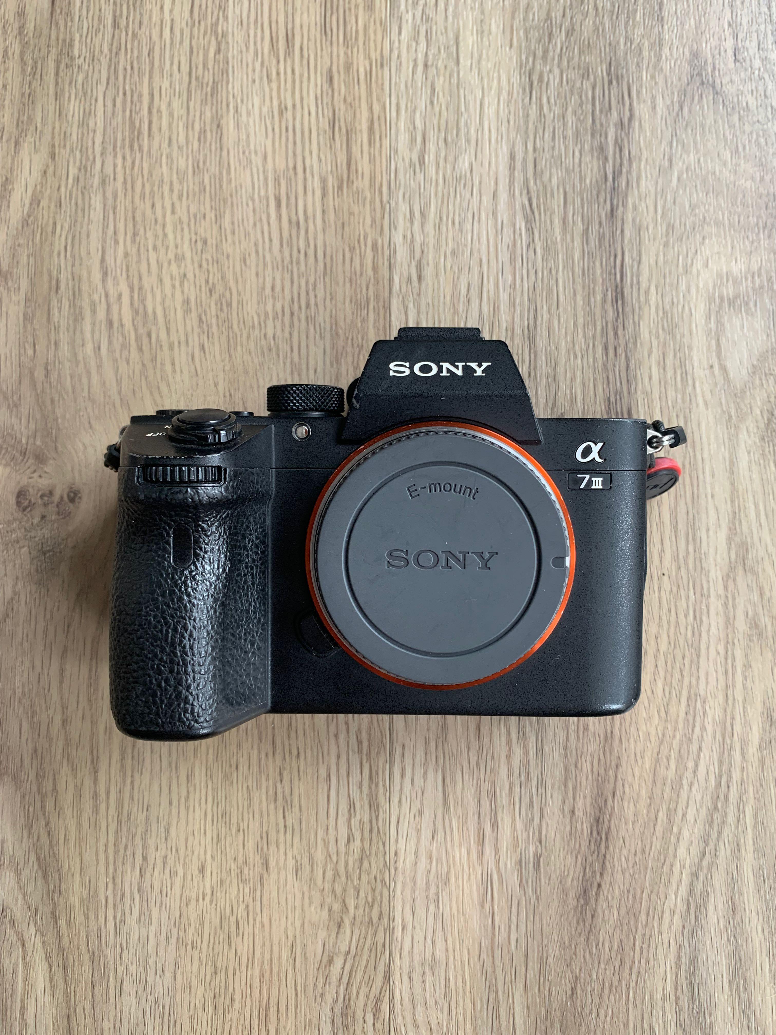 Sony a7iii with box, Photography, Cameras on Carousell