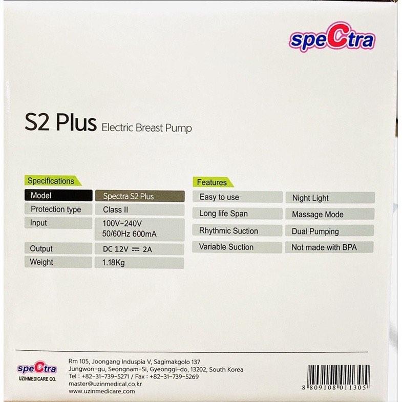 Spectra S2 Plus Hospital Grade Breast Pump, Babies & Kids, Nursing ...