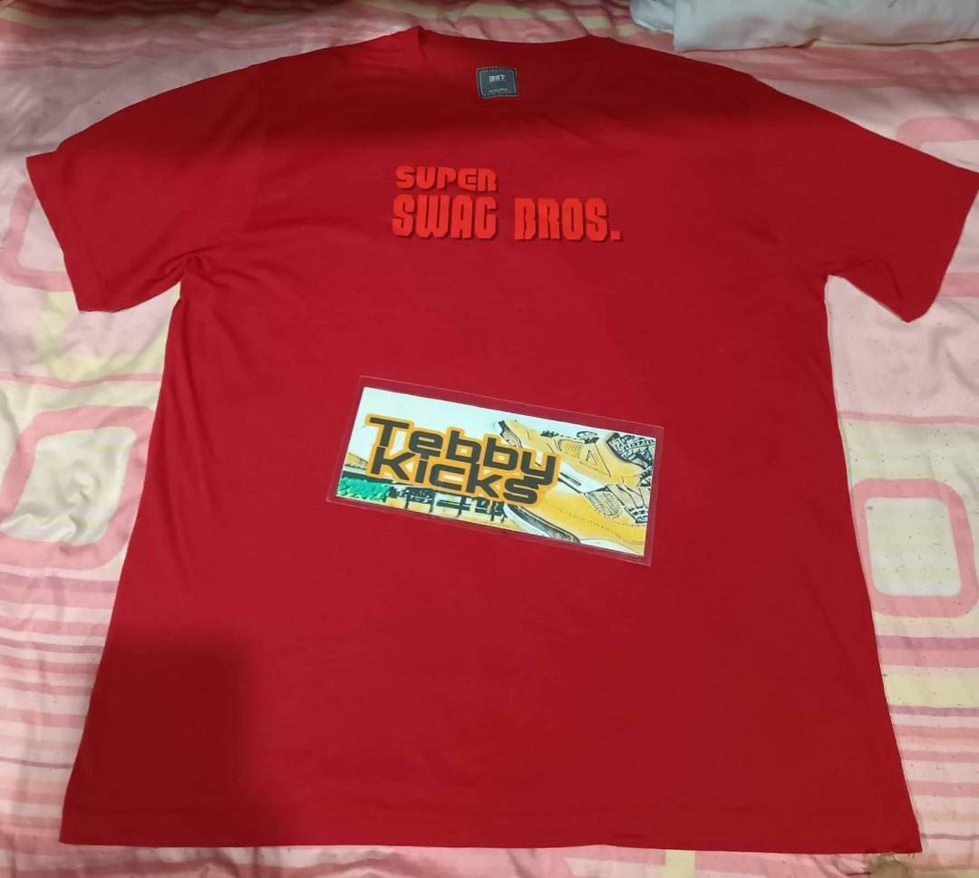 Super Mario Swag Bros, Men's Fashion, Tops & Sets, Tshirts & Polo ...