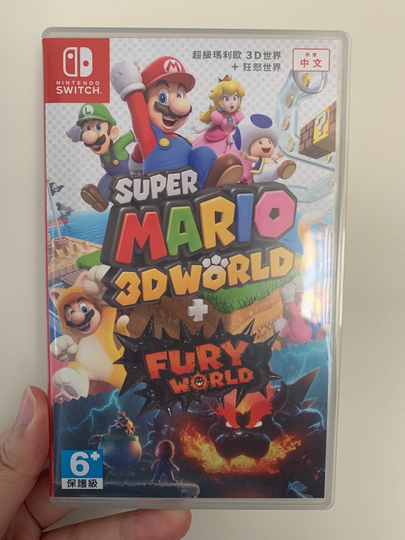 Switch Game Super Mario 3D World + Fury World, 電子遊戲, 電子遊戲, Nintendo 任天堂 ...