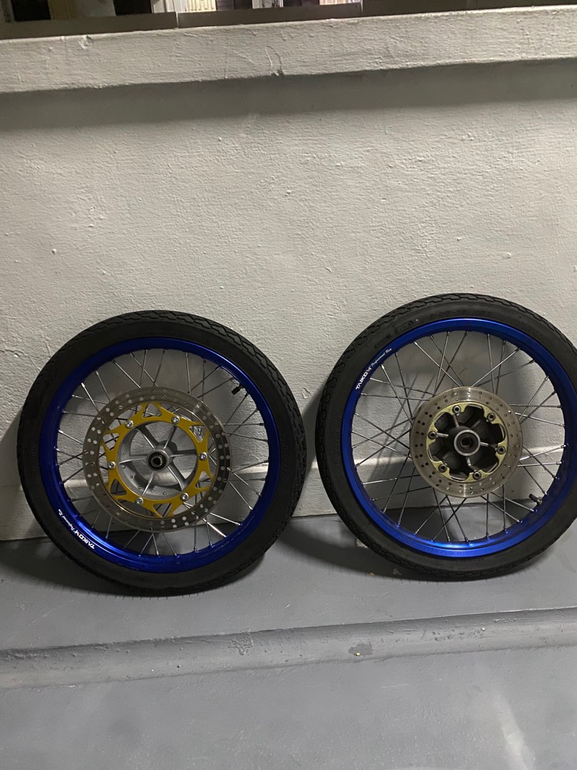 Taikom rim, Motorcycles, Motorcycle Accessories on Carousell