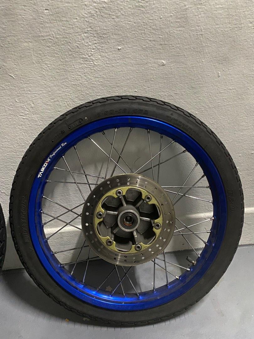 Taikom rim, Motorcycles, Motorcycle Accessories on Carousell
