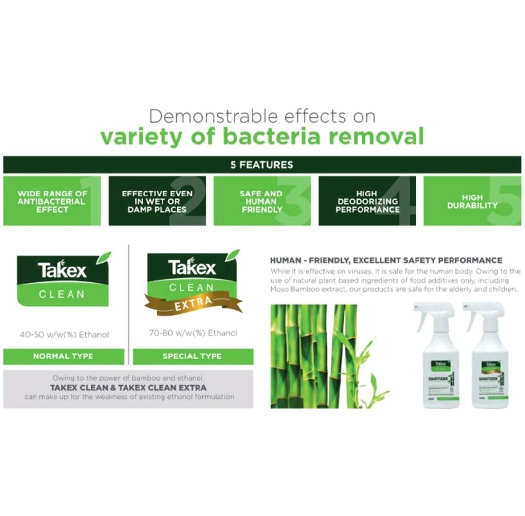 Takex Clean Extra Hand Sanitizer, Beauty & Personal Care, Sanitisers ...