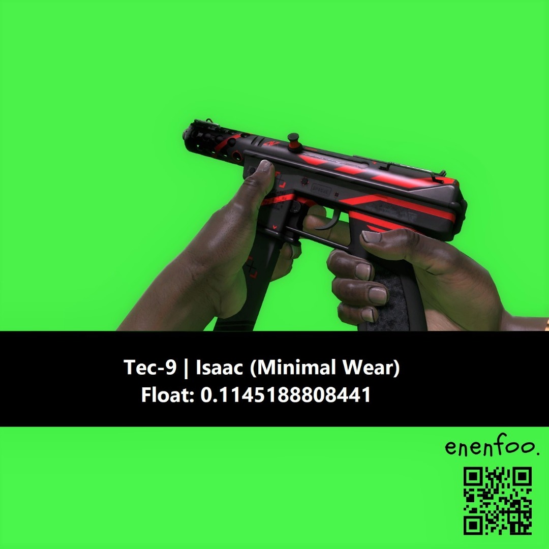 TEC-9 ISAAC MW MINIMAL WEAR CSGO SKINS KNIFE ITEMS TEC9, Video Gaming, Gaming Accessories, In ...