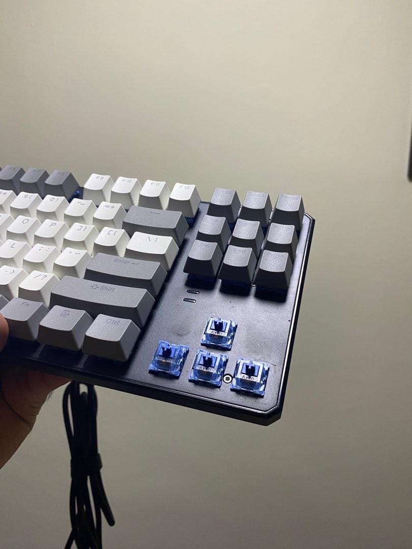 [READ DESCRIPTION]Tecware Phantom TKL with shroud included[Akko Ocean ...