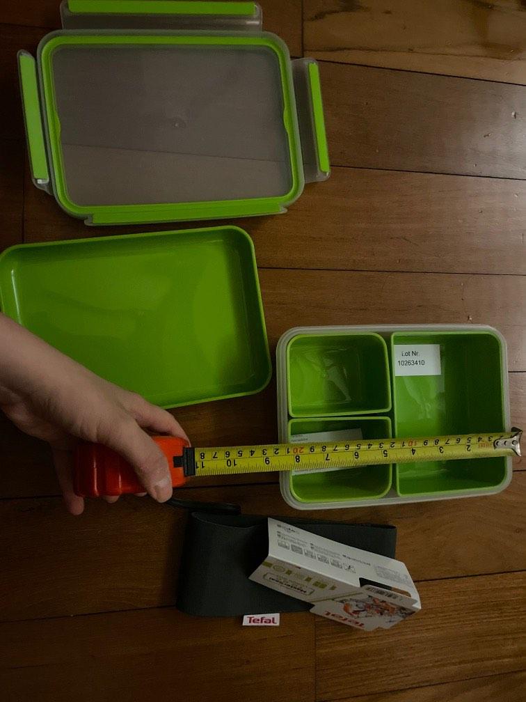 Tefal BPA free Tupperware bento box lunch box made in Germany brand new ...