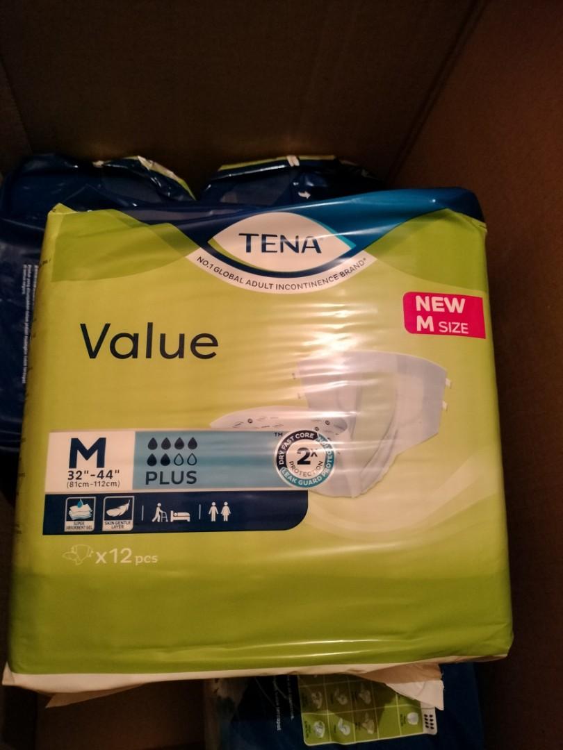 Tena value plus adult diapers M size, Health & Nutrition, Assistive & Rehabilatory Aids, Adult ...