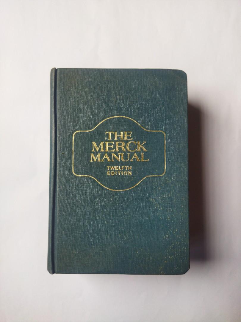 THE MERCK MANUAL TWELFTH Edition ( Diagnosis and Therapy Medical Book ...