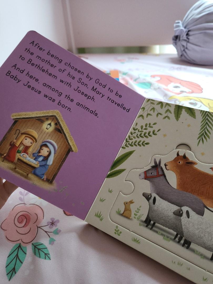 The Nativity /Christmas birth of Jesus board book, Hobbies & Toys ...