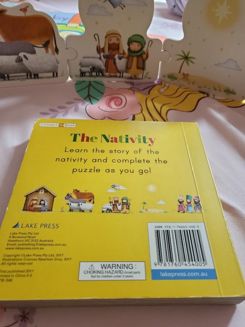 The Nativity /Christmas birth of Jesus board book, Hobbies & Toys ...