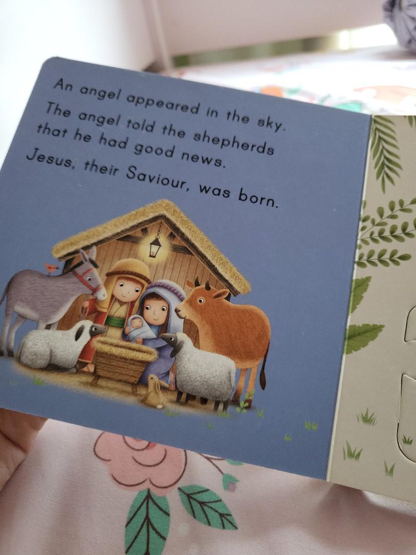 The Nativity /Christmas birth of Jesus board book, Hobbies & Toys ...