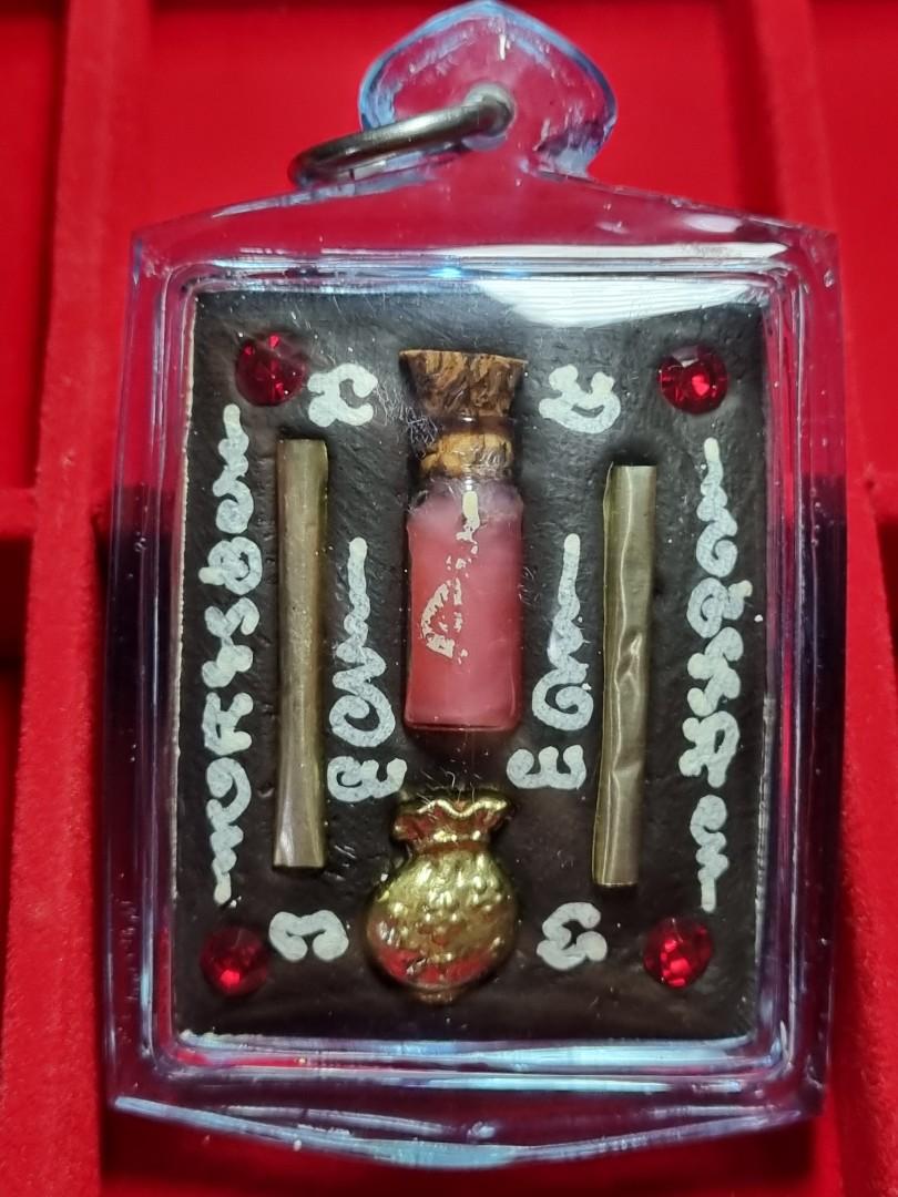 Thep Salika Locket By Ajarn See BE2564 Thai Amulet, Hobbies & Toys ...