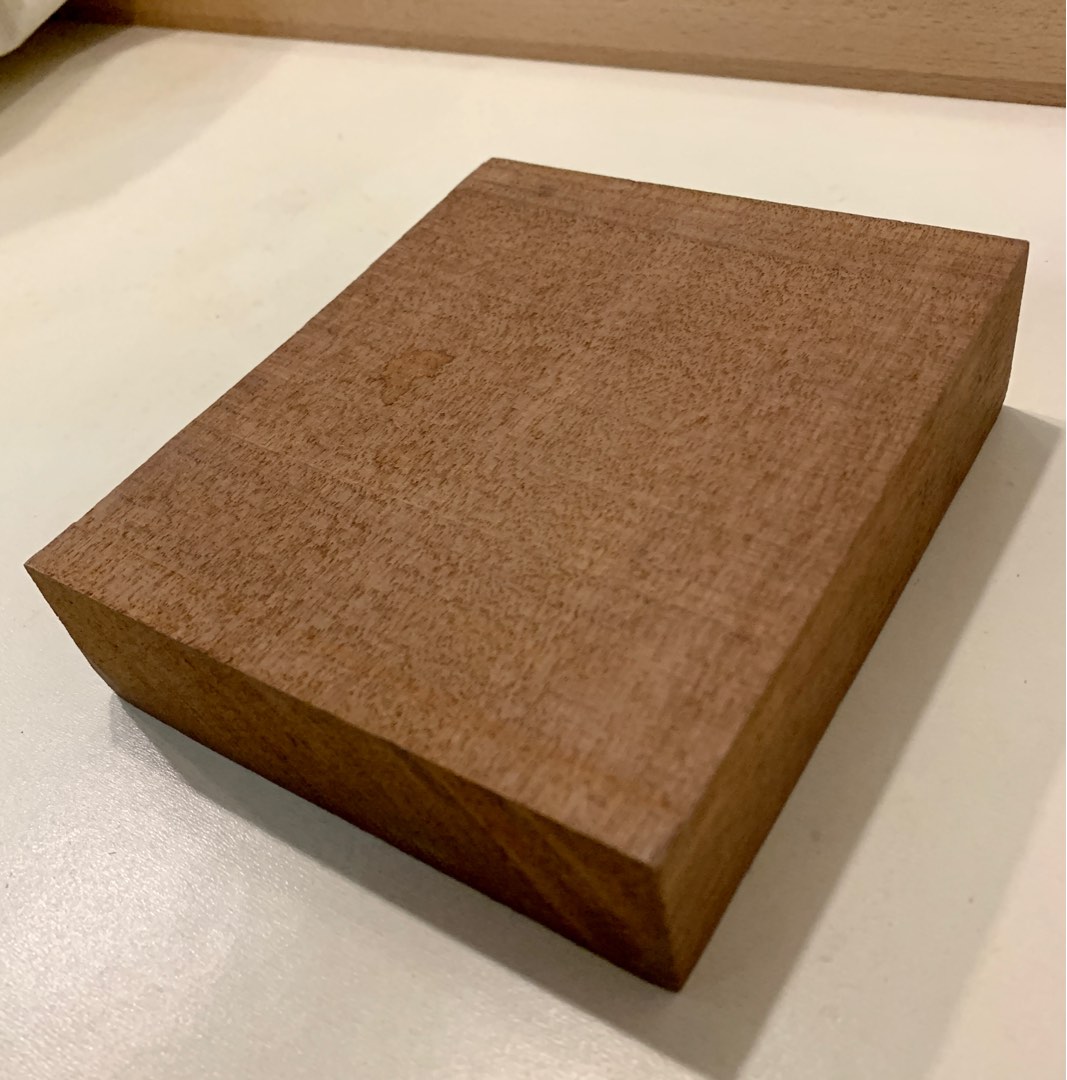 Thick Wooden Block, Hobbies & Toys, Stationery & Craft, Craft Supplies ...