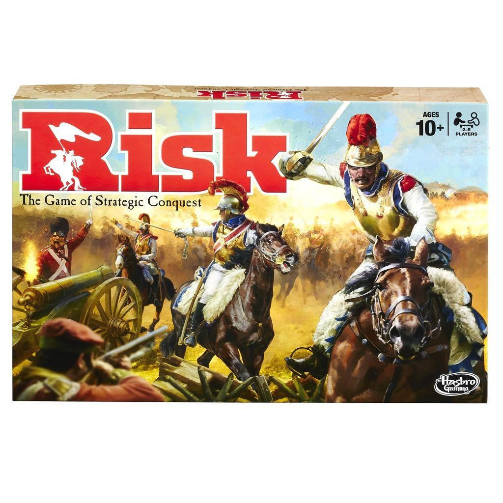 TP-(SEALED) HASBRO Risk Board The Game Of Strategic Conquest Board Game ...