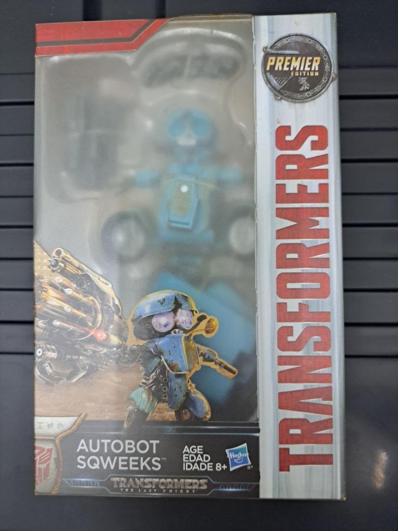 Transformers The Last Knight TLK Deluxe Autobot Sqweeks Premiere ...