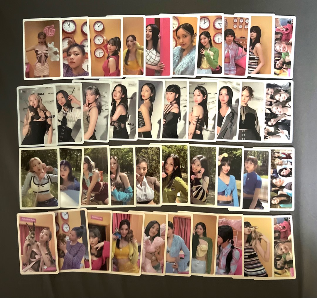 TWICE POB PHOTOCARDS, Hobbies & Toys, Memorabilia & Collectibles, K ...