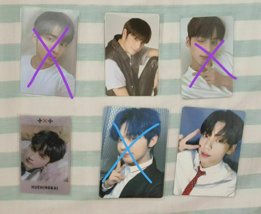 TXT assorted PCs (tear, 4oin, lightstick gbgb), Hobbies & Toys ...