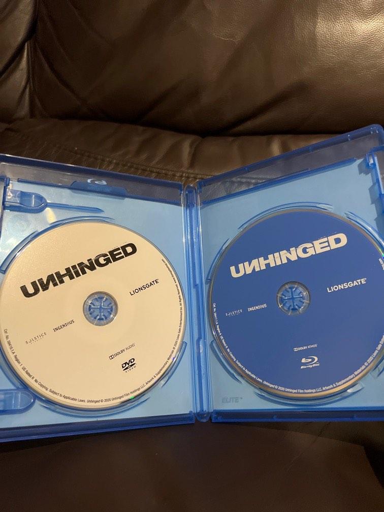 Unhinged - Blu-ray ( Bluray ), Hobbies & Toys, Music & Media, CDs ...