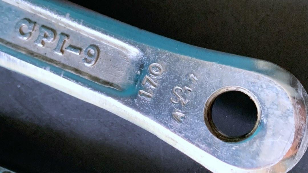 Up for Sale is Vintage Coda 170 mm 130 BCD Set CPI-9 Road bike Crank arm, Sports Equipment ...