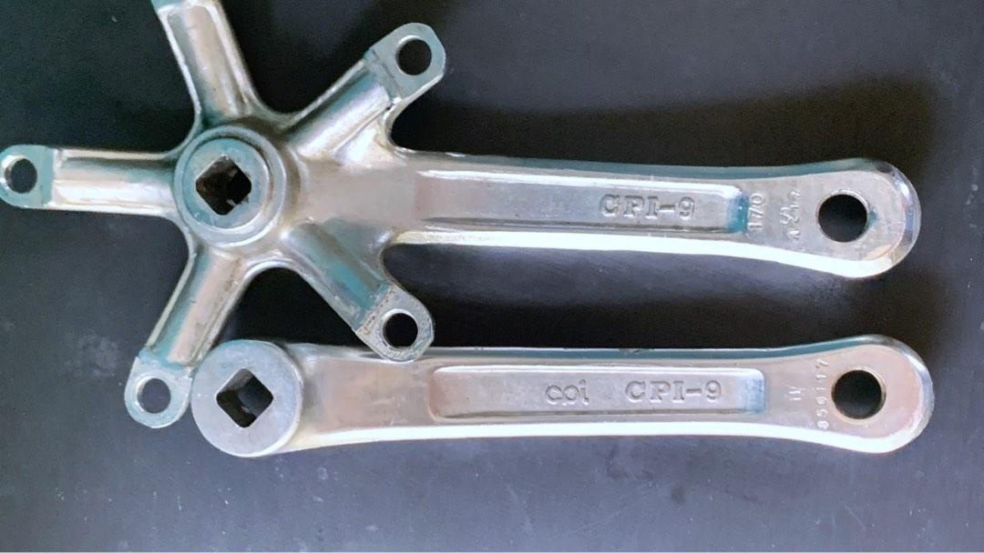 Up for Sale is Vintage Coda 170 mm 130 BCD Set CPI-9 Road bike Crank arm, Sports Equipment ...