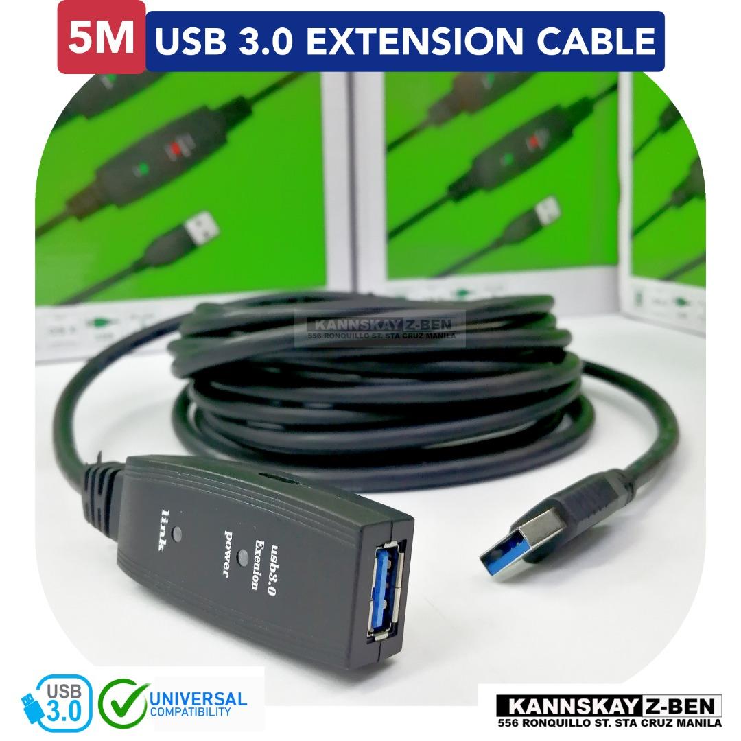 USB 3.0 Male To Female Active Extension Repeater Cable 5M, 10M, 15M ...